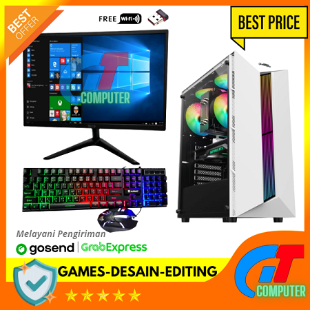PC Lengkap Gaming i7 3770 (GTX 1050Ti 4GB ) Cocok Editing Render cepat | Lazada Indonesia