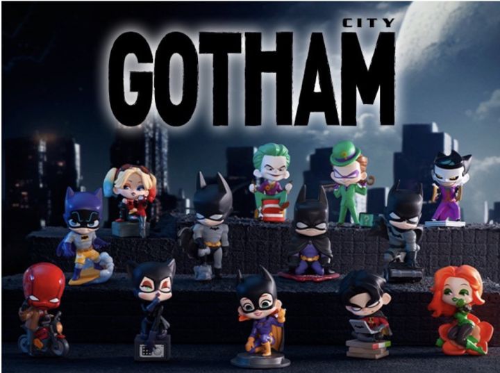 ️[Ready to ship : กล่องไม่ระบุตัว พร้อมส่ง] ️🌟POP MART : DC GOTHAM CITY ...