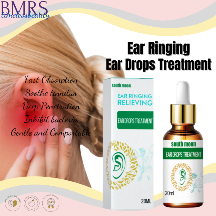 ORIGINAL Tinnitus Liquid Ear Drops Infection Treatment Cleaning Liquid ...