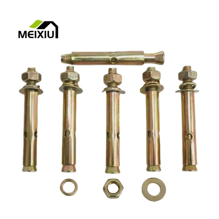 5pcs/Lot M6 M8 Expansion Bolts Hex Head Screw Carbon Steel Concrete ...