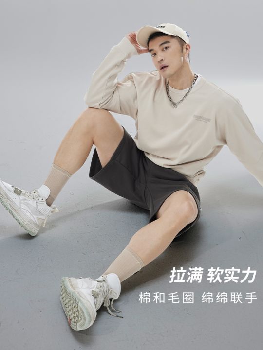 ONMYGAME เสื้อสเวตเตอร์สวมหัวพิมพ์ลาย,เสื้อคอกลมลำลองสำหรับฤดูใบไม้ผลิ ...