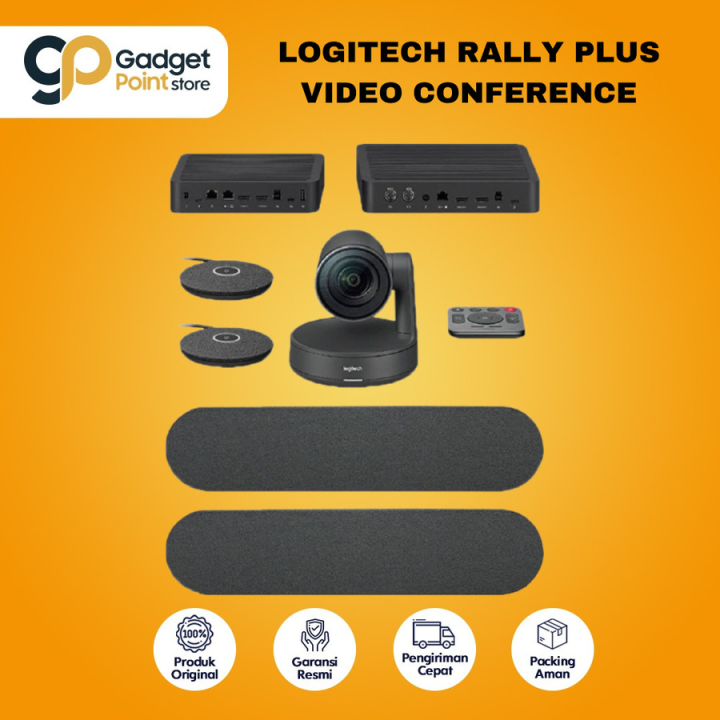 LOGITECH Rally Plus Video Conference Ultra HD - 2 Tahun | Lazada Indonesia