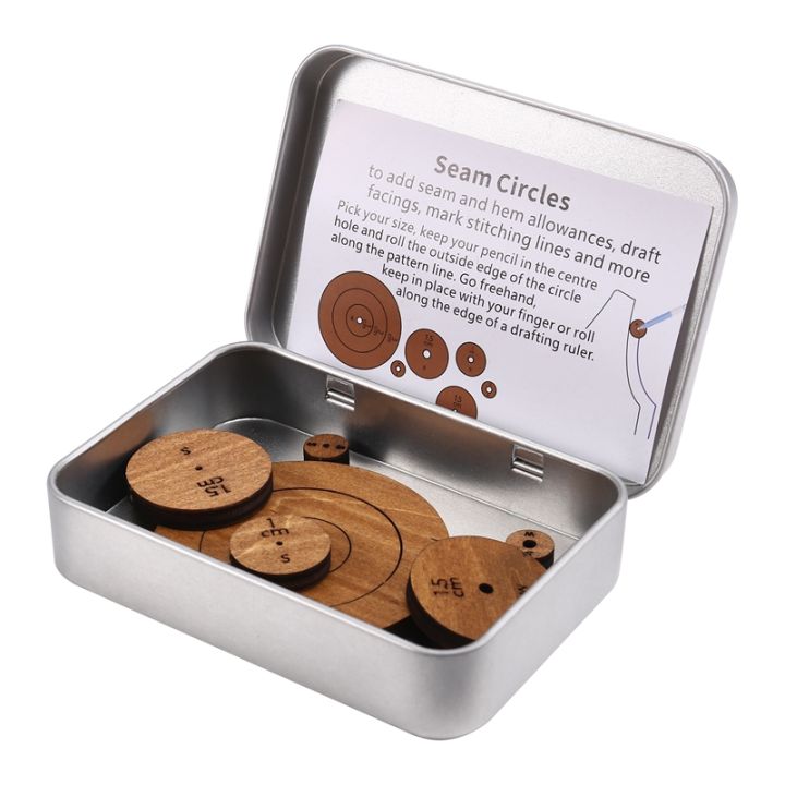 Jenerates Seam Circles,Wooden Circle Quilting Template, Circle Template ...