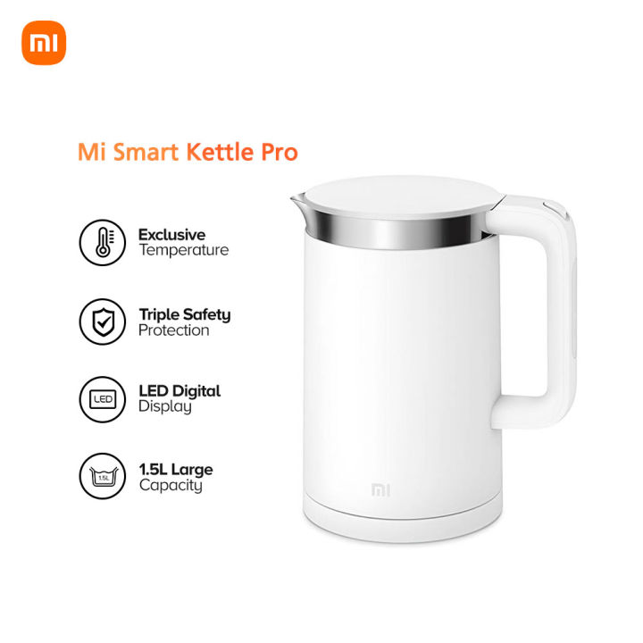 Xiaomi Mi Smart Electric Kettle Pro 1800W Fast Boiling 1.5L Stainless ...
