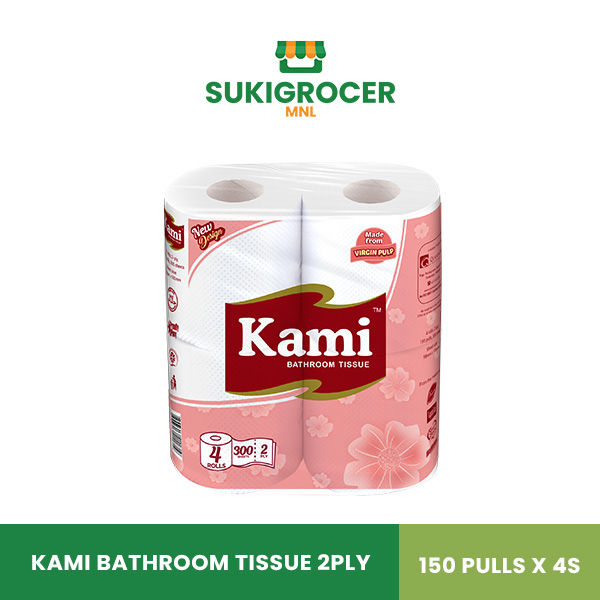 Kami Bathroom Tissue 2ply 150 Pulls x 4s | Lazada PH