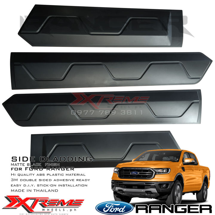 Ford RANGER 2012-2022 Offroad Designed Side moulding / Door cladding ...