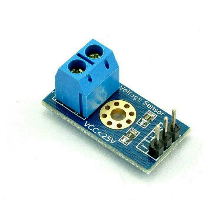 VOLTAGE SENSOR - Sensor Tegangan Voltage DC 0-25v Pendeteksi Volt ...