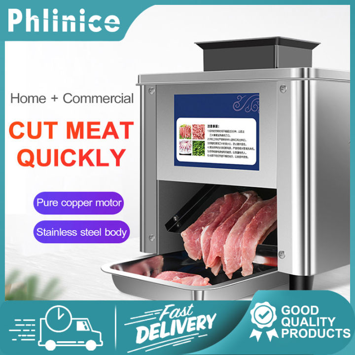 Phlinice automatic meat slicer Electric meat slicer 3.5 mm thin slice ...