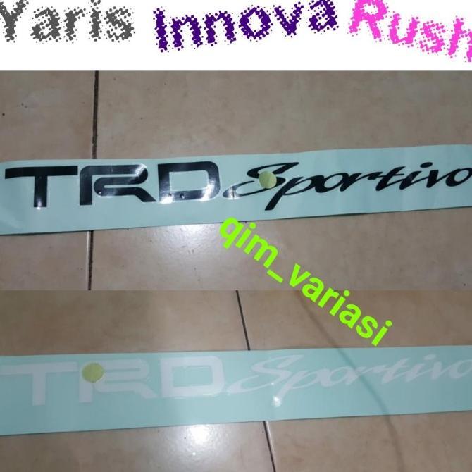 Stiker Sticker Trd Sportivo Rush Yaris Innova Original | Lazada Indonesia