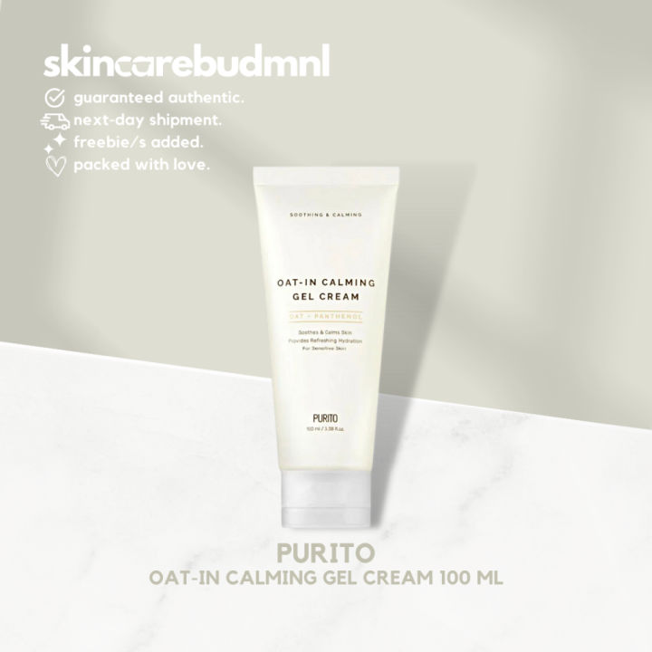 Purito Oat-In Calming Gel Cream 100 ml by skincarebudmnl | Lazada PH