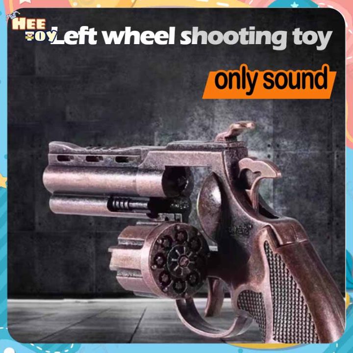 COD-100 Metal Revolver Gun Toy Bison Gun Ring Cap Set Only Sound Safe ...