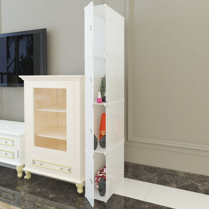 Slit storage cabinet gap shelf 20cm narrow cabinet snack cabinet ...