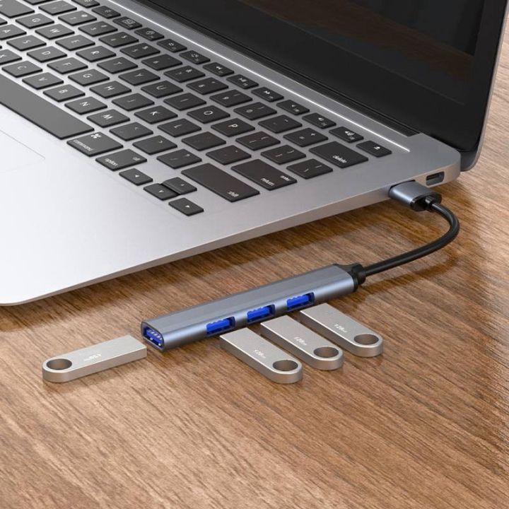 4 Ports USB Hub Splitter Multi Hub to USB 3.0 Adapter USB Several Ports ...