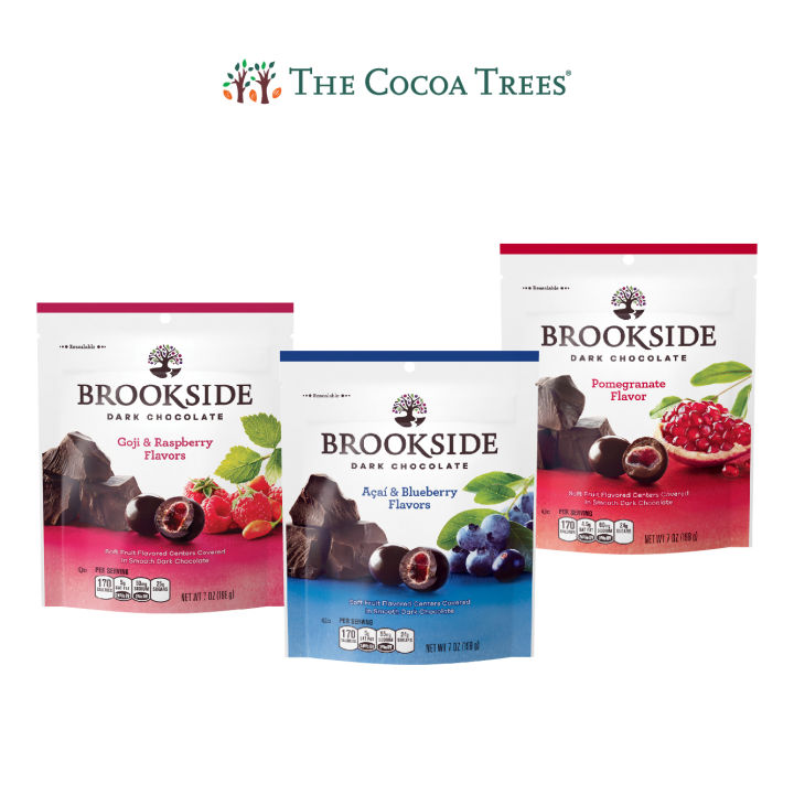 BROOKSIDE Dark Chocolate Pouch 198g | Lazada Singapore