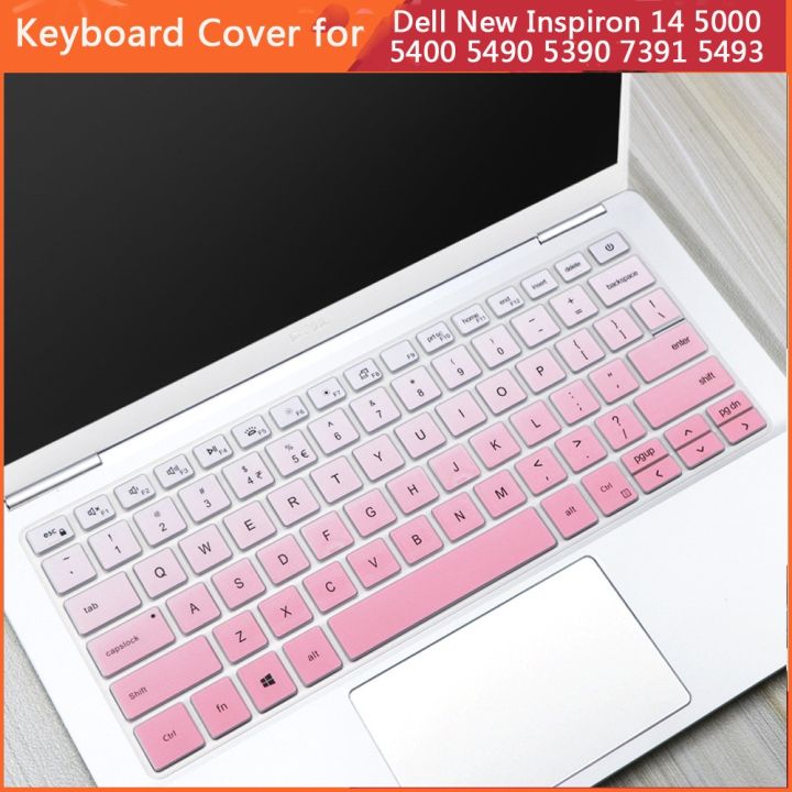 Laptop Silicone Keyboard Cover for 14 Inch Dell New Inspiron 14 5000 ...