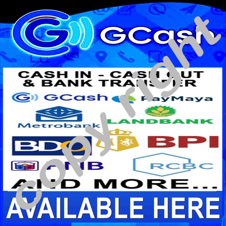 PVC singnage/laminated signage/gcash | Lazada PH