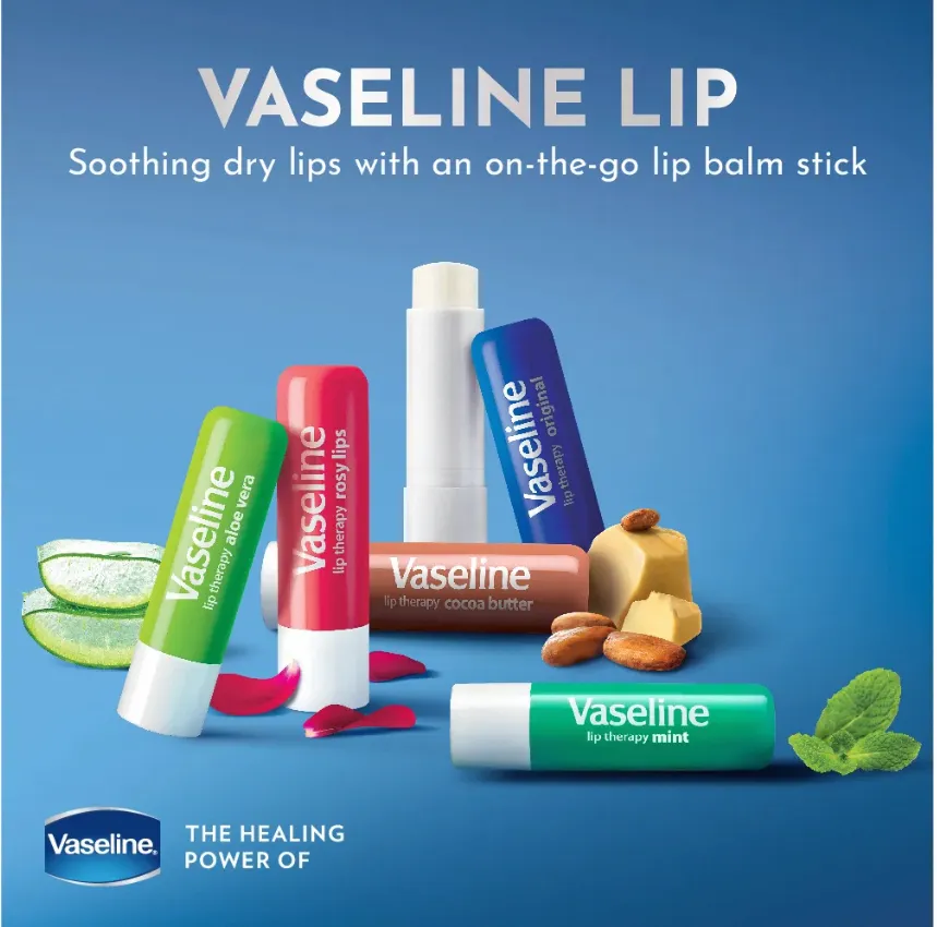 Vaseline Lip Therapy Aloe Vera Lip Balm Stick With Petroleum Jelly 4.8g | Lazada PH