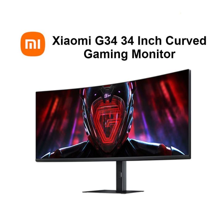 Xiaomi G34WQ 34 Inch Curved Gaming Monitor Mi 180 Hz 3440x1440 ...
