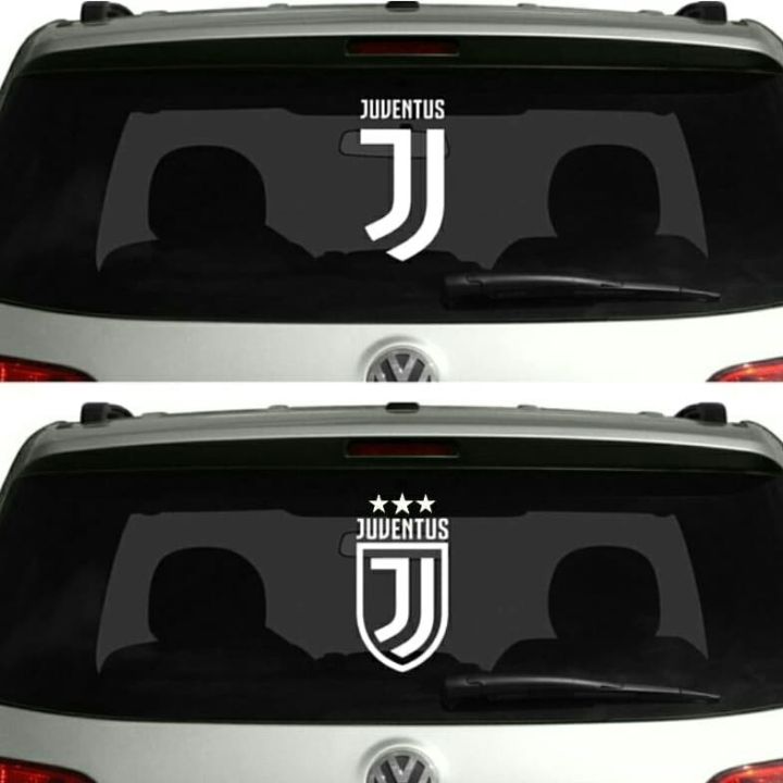 Cutting Sticker Kaca Mobil Juventus Stiker Keren | Lazada Indonesia