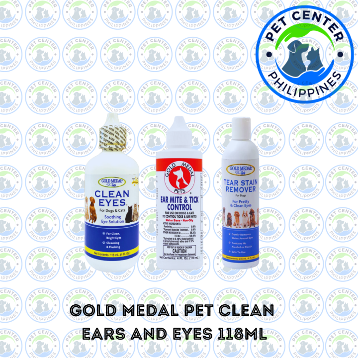 GOLD MEDAL PET CLEAN EARS AND EYES 118ML | Lazada PH