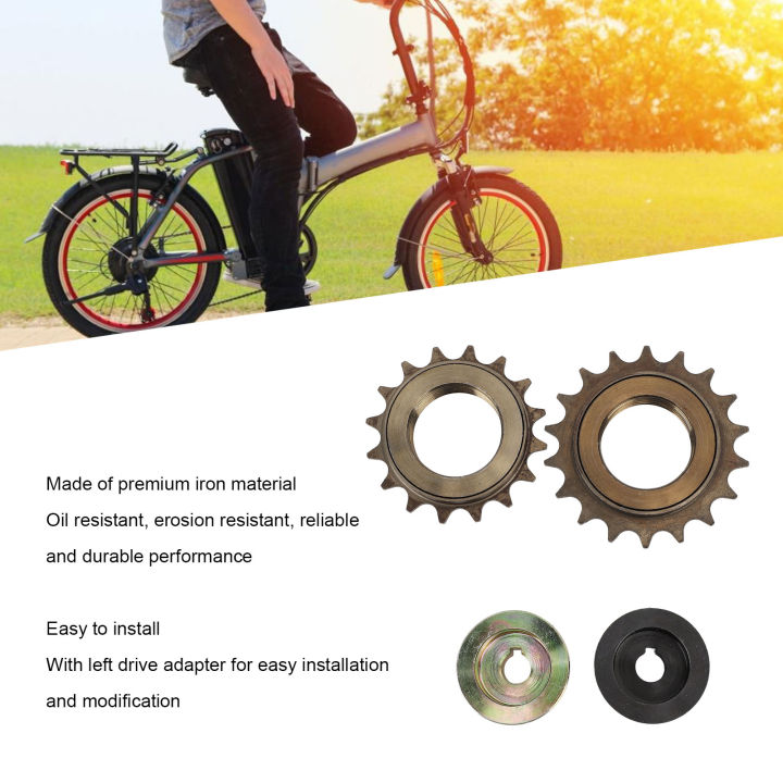 Bike Freewheel Adapter Set Oil Resistant Bike Freewheel for Replacement ...