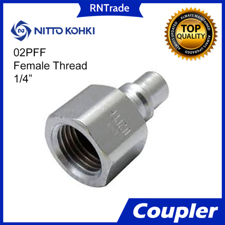 Nitto Kohki Super Coupler 02PFF G1/4 Female Thread | Lazada PH