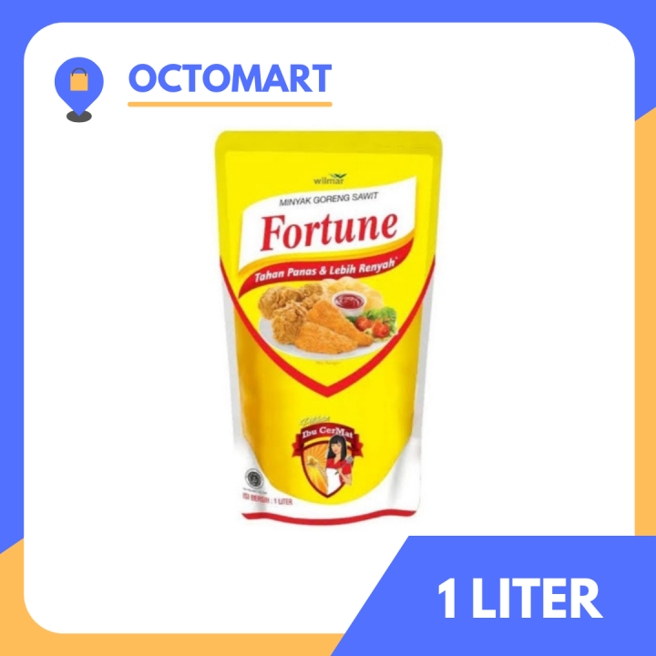 FORTUNE Minyak Goreng 1 Liter / 1L / 1 L | Lazada Indonesia