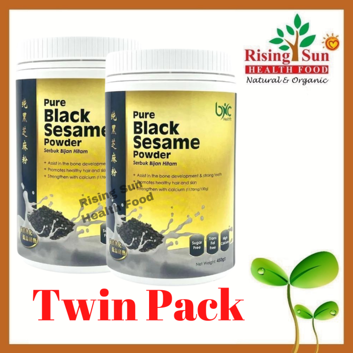 Bnc Black Sesame Powder 450G - Twin Pack | Lazada