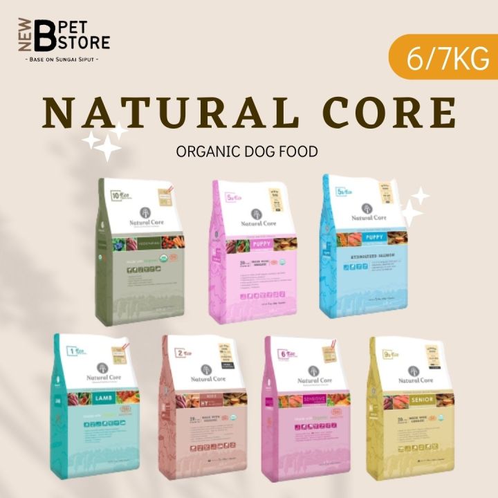 NATURAL CORE (6/7/10KG) SENSITIVE DOG FOOD - SENSITIVE SALMON, PUPPY ...