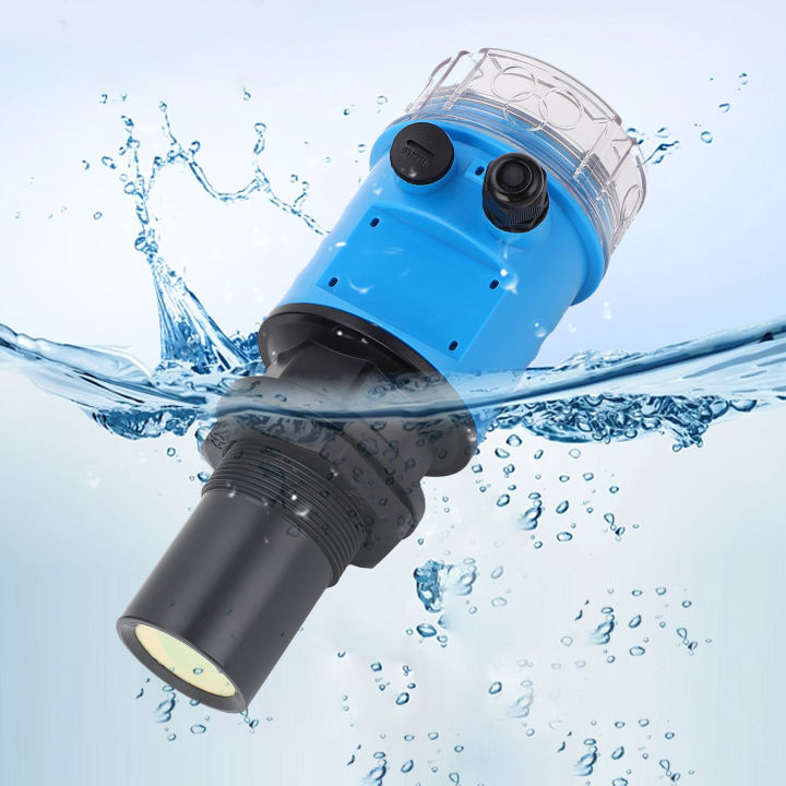 Ultrasonic Water Tank Level Meter Sensor 4-20mA Analog Output Wide ...