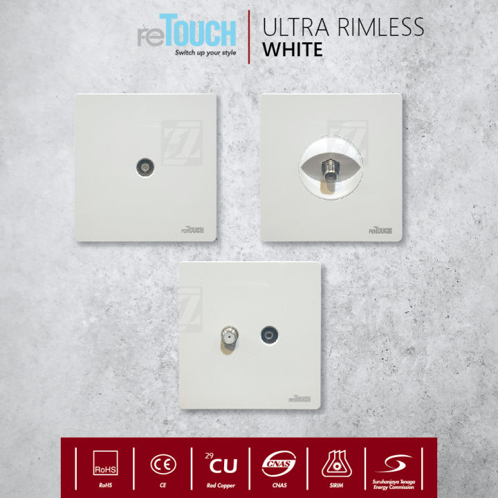 Retouch Ultra Rimless Television Outlet, Astro Outlet, 2G Television ...