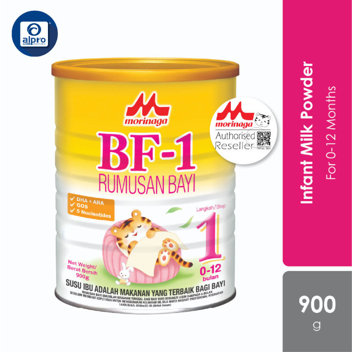 Morinaga BF-1 Infant Milk Powder(0-12 months) 900g (Exp: 12/2024) | Lazada