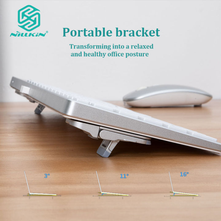 Nillkin Mini Portable Stand is suitable for laptop stands with three ...