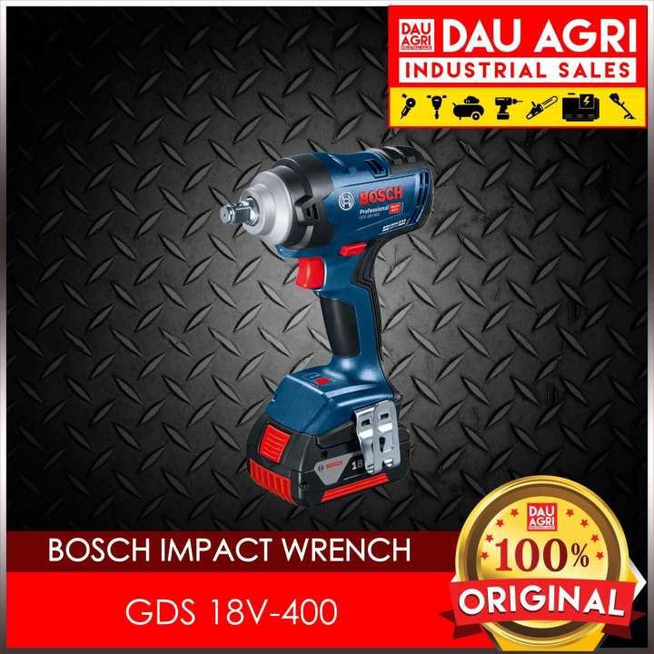 Bosch Cordless Impact Wrench Gds 18v 400 Solo Lazada Ph