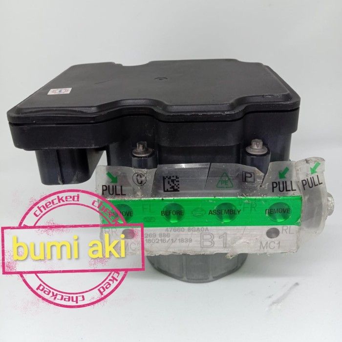MODUL ABS ATAU MODULE REM ABS ORIGINAL DATSUN GO ASLI 47660-8GA0A ...