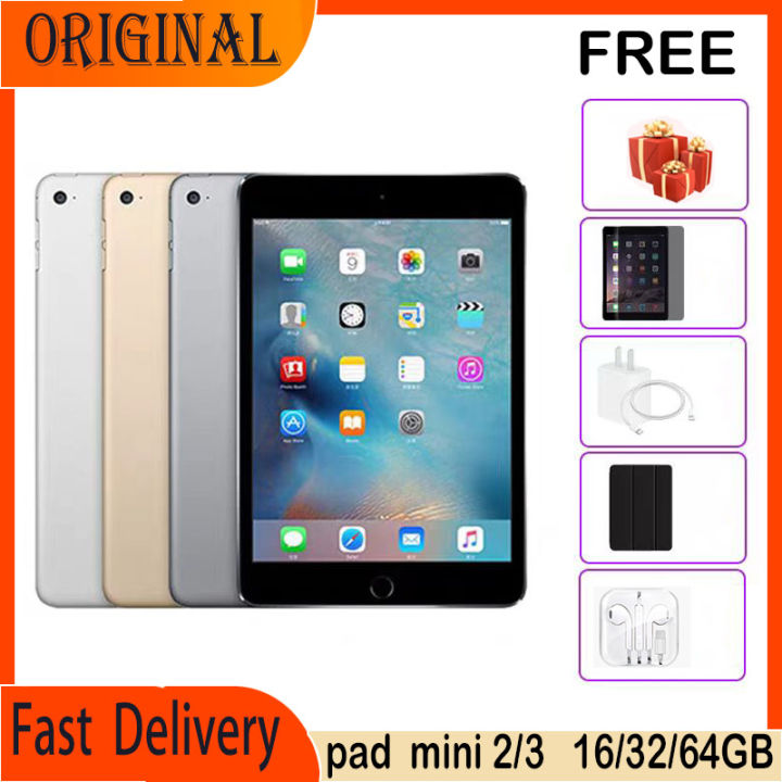 Pad Mini 1/Mini 2 16G 32G 64G WiFi Cellular Tablet secondhand used good ...
