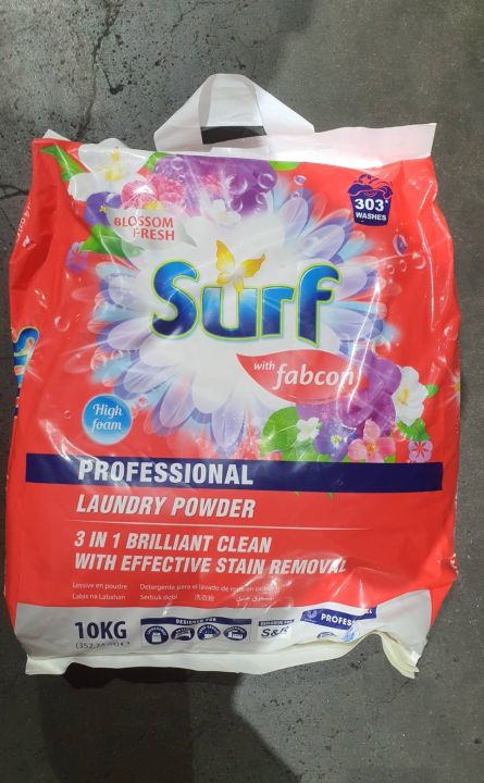 Surf Blossom Fresh with Fabcon Big Pack Professional Laundry Powder ...