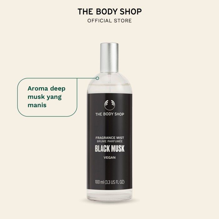 The Body Shop Black Musk Body Mist Fragrance 100ml | Lazada Indonesia