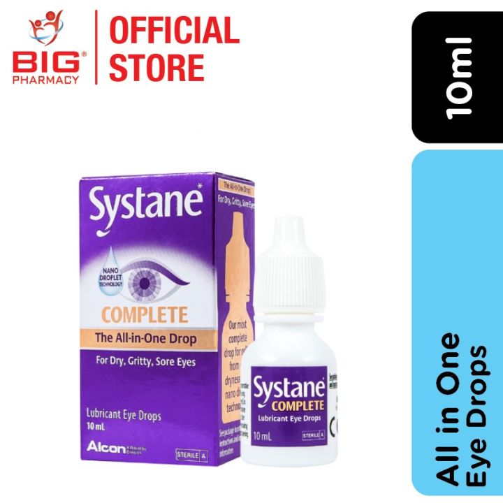 Alcon Systane Complete Lubricant Eye Drops 10ml | Lazada Alcon Systane Complete Lubricant Eye Drops 10ml | Lazada