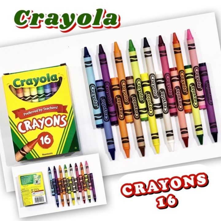 Non-toxic Crayola Crayons 16's | Lazada PH