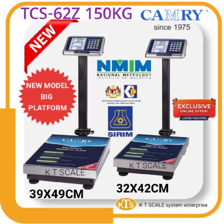 150kg CAMRY DIGITAL PLATFORM SCALE JC 62Z | Lazada