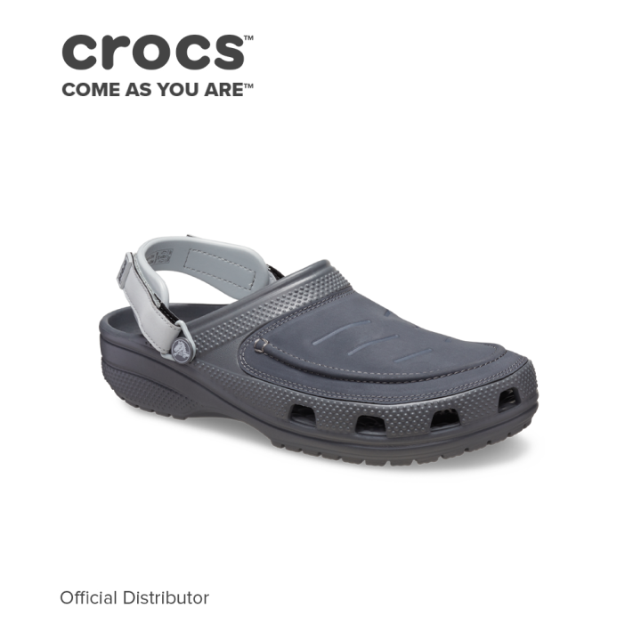 Crocs Men's Yukon Vista II Literide Clog in Slate Grey Multi | Lazada PH