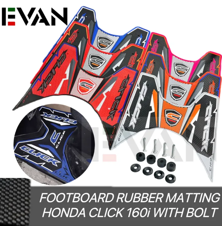 EVAN.PH Honda Click 160/ Vario 160 Matting Footboard | Lazada PH