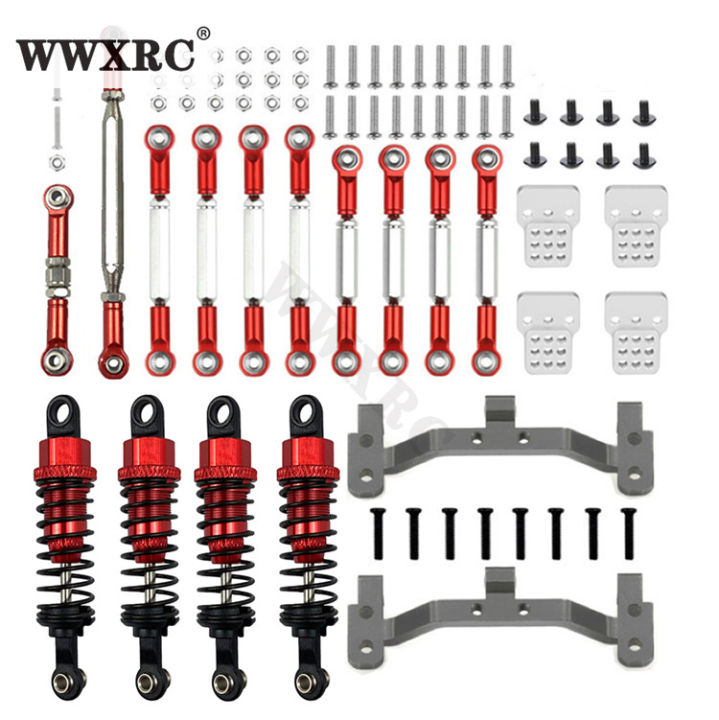 WPL C14 C24 MN D90 MN99s RC Car Metal Steering Link Rod Pull Rod Mount ...