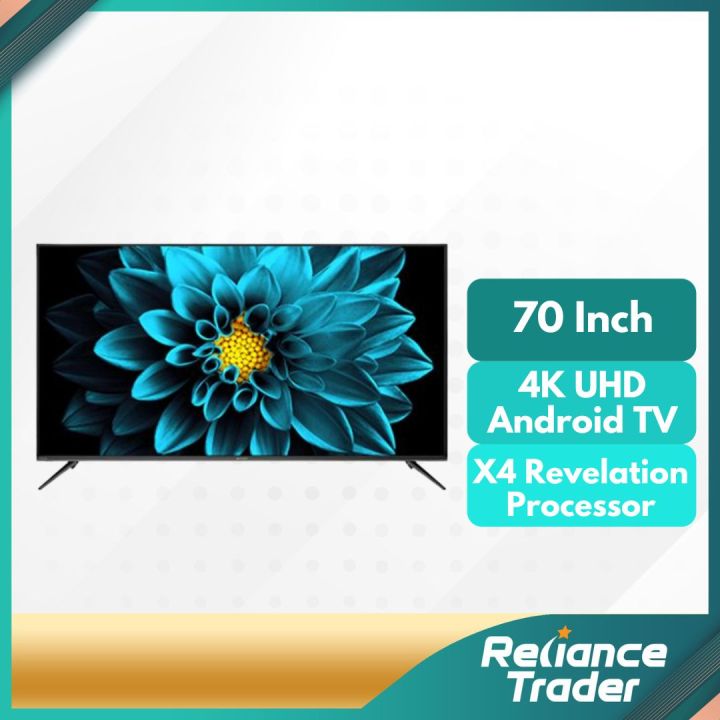 Sharp AQUOS 4K UHD Android TV (70") 4TC70DK1X | Lazada