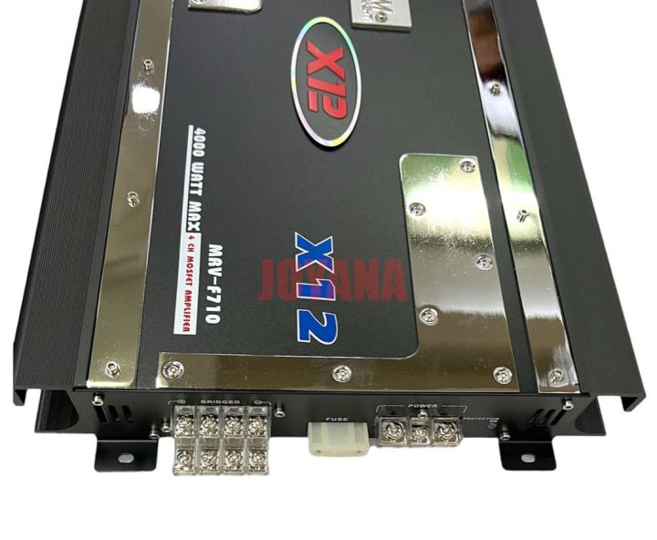 X-12 CAR AMPLIFIER MRV -F710 4 CHANNEL 4000 WATTS MAX | Lazada PH