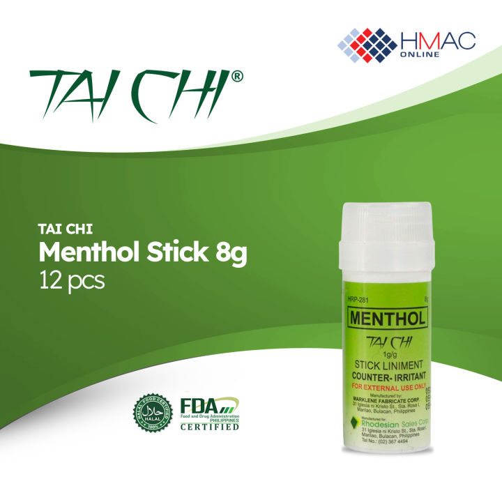 Tai Chi Menthol Stick - 8g (12 pcs) | Lazada PH