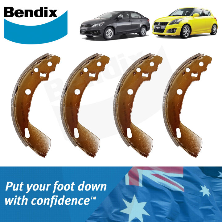 Bendix Brake Shoe DS0811/BS5057 Set for Suzuki Swift 1.4 2012-2016, Ciaz 2016-2021 | Lazada PH