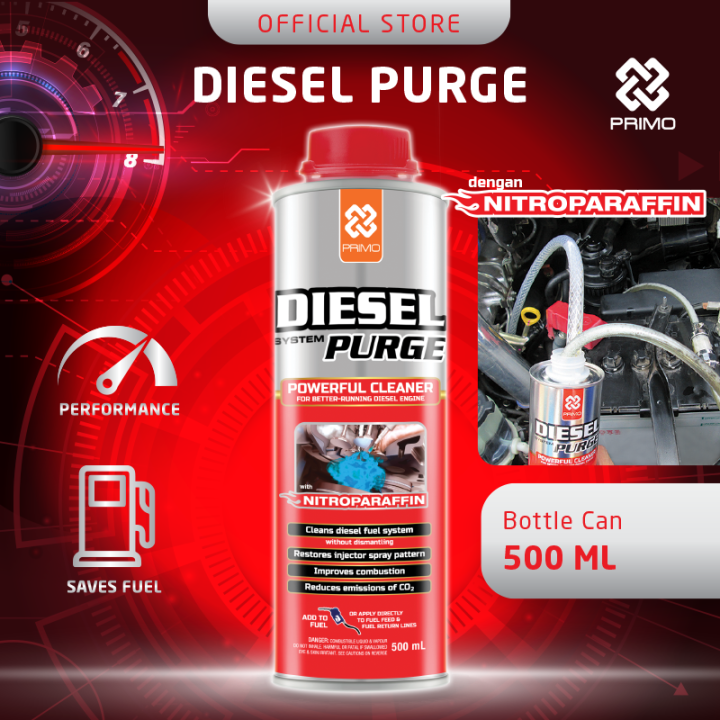 Diesel Purge PRIMO Cleaner Injector Nozzle 500 mL | Lazada Indonesia