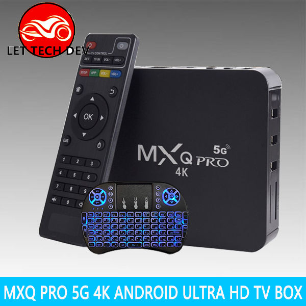 mxq pro 4k android tv box 5g latest version 4G RAM+64G ROM mxq pro ...